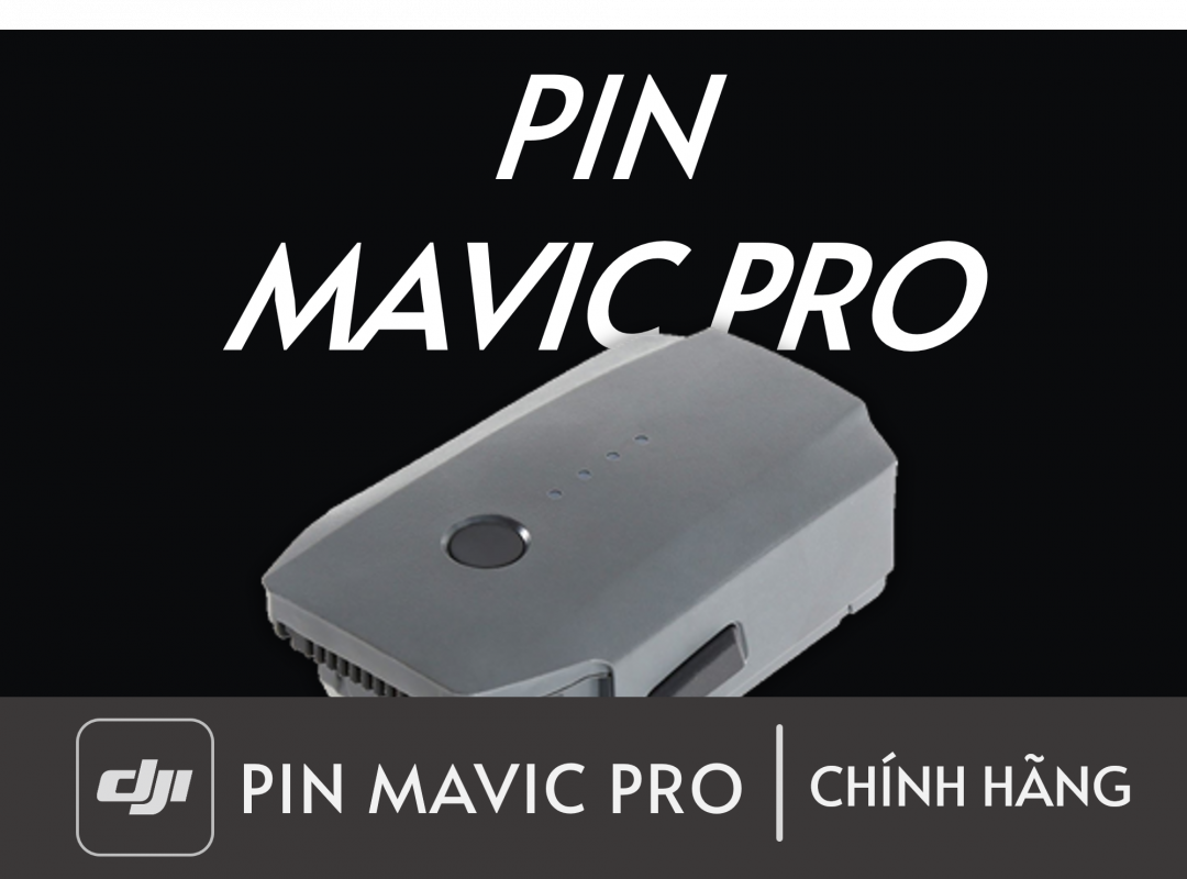 Pin Mavic Pro Chính hãng DJI - BH 6 tháng, ship cod toàn quốc