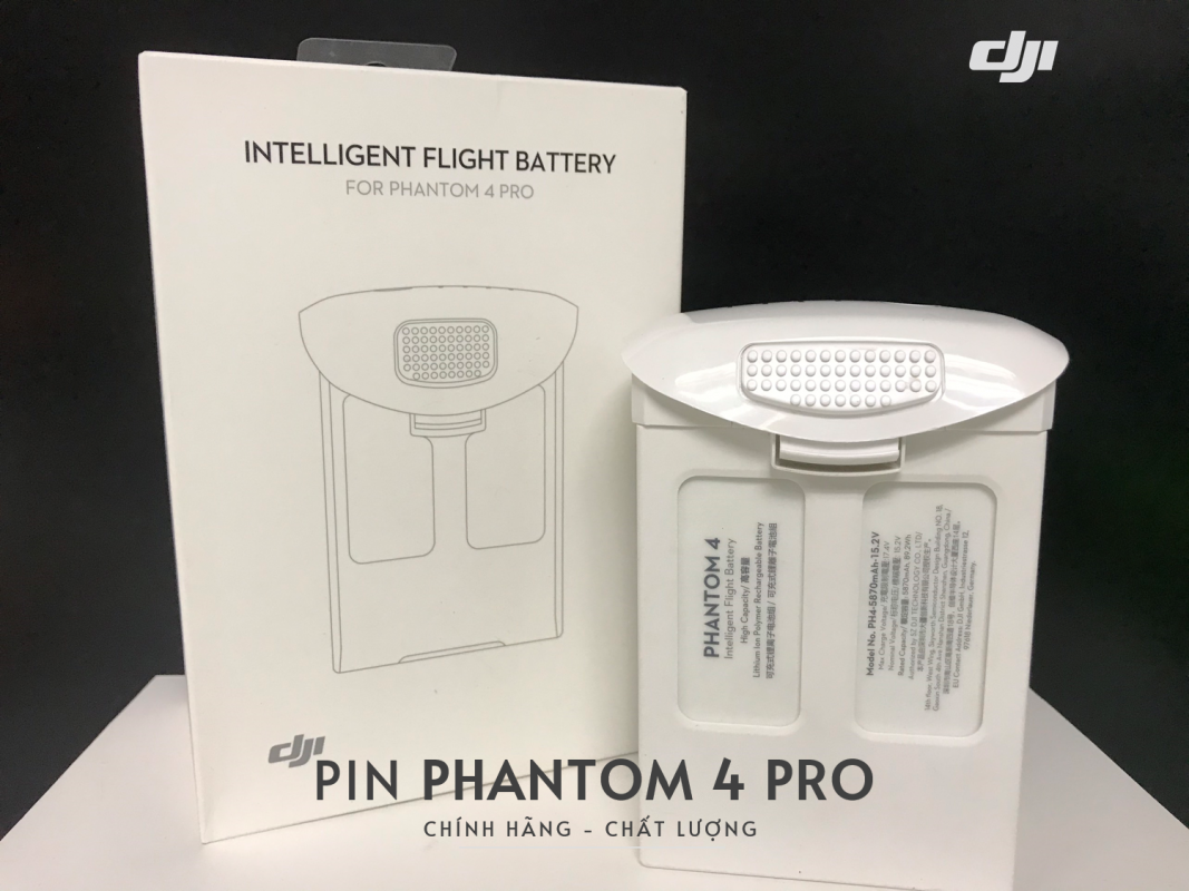 Pin Phantom 4 pro chính hãng DJI- BH 6 tháng, ship cod toàn quốc
