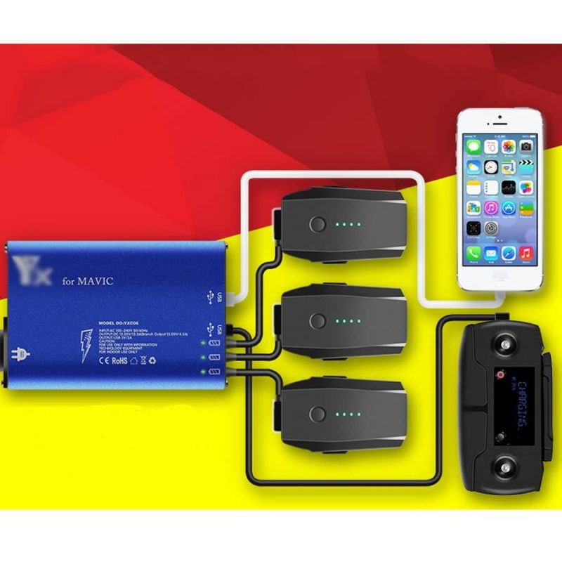 Mavic Pro quick charger - Mavic pro accessory - Available - Original Yxtech