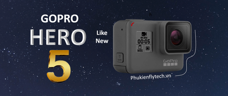 Gopro 5 cũ - like new - Bảo hành 6 tháng - Giá rẻ - Chính hãng