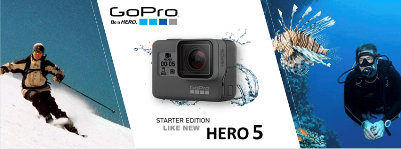Gopro 5 cũ - like new - Bảo hành 6 tháng - Giá rẻ - Chính hãng
